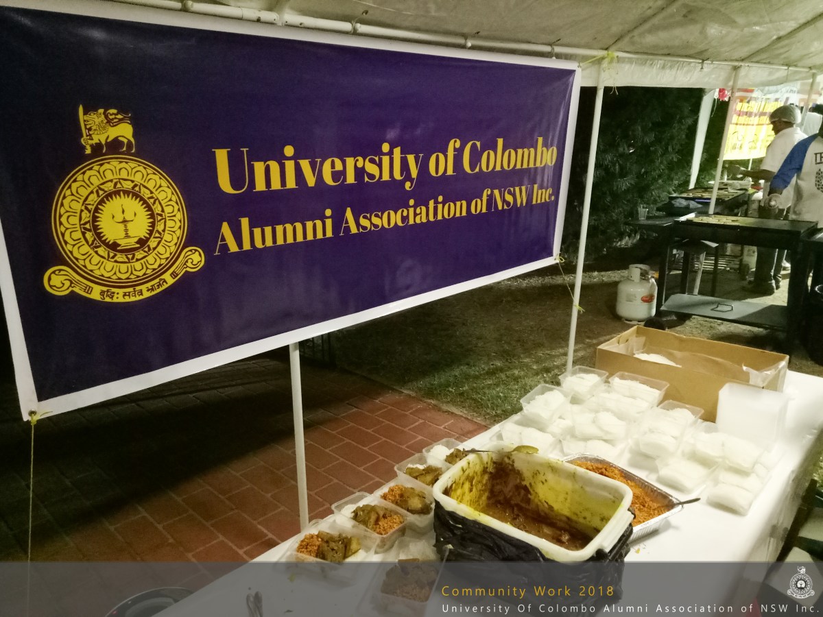 Vesak Day – “String Hopper Stall” | University of Colombo Alumni ...